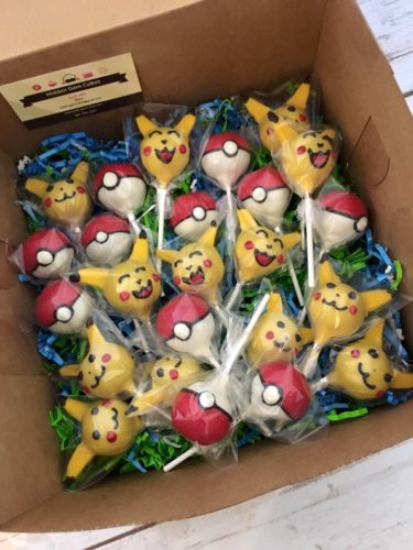 Fun little Pokemon cake & Pokemon cake pops from this weekend | Hidden ...